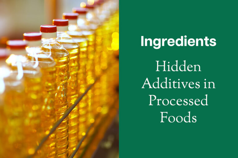The Hidden Ingredients in Ultra-Processed Foods: What You Need to Know ...